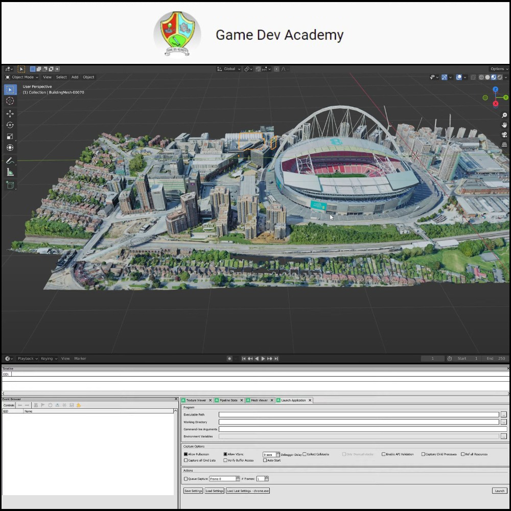 Game Dev Academy Download 3D Models From Google Maps Use Them In
